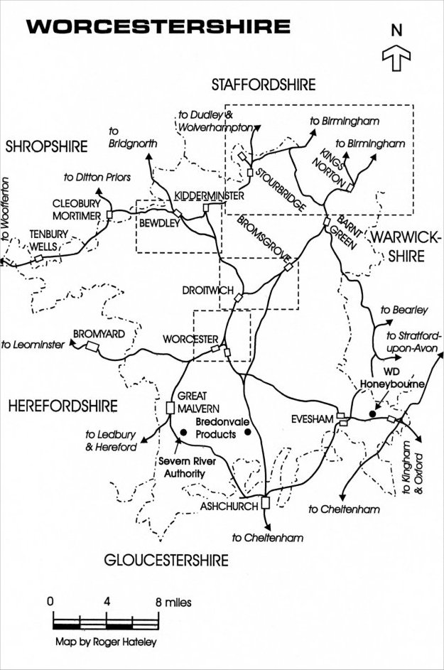 - Railways in Worcestershire